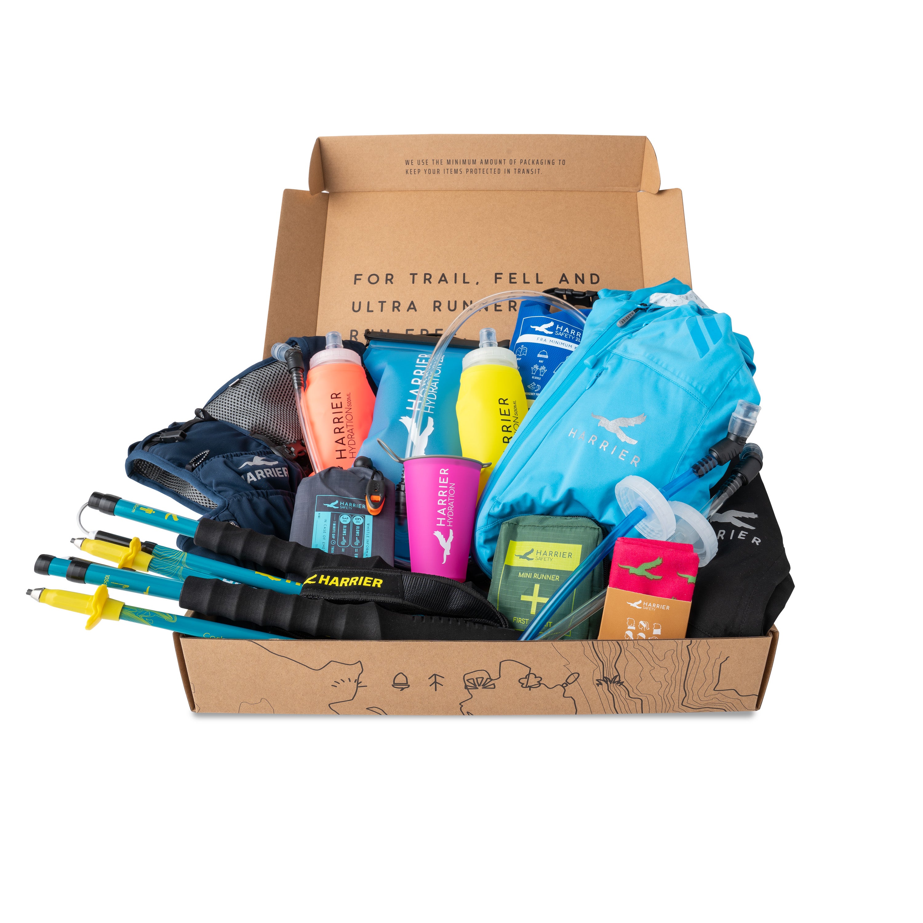 Pro Trail Bundle for Long Distance Ultra Marathons | Harrier Trail Running
